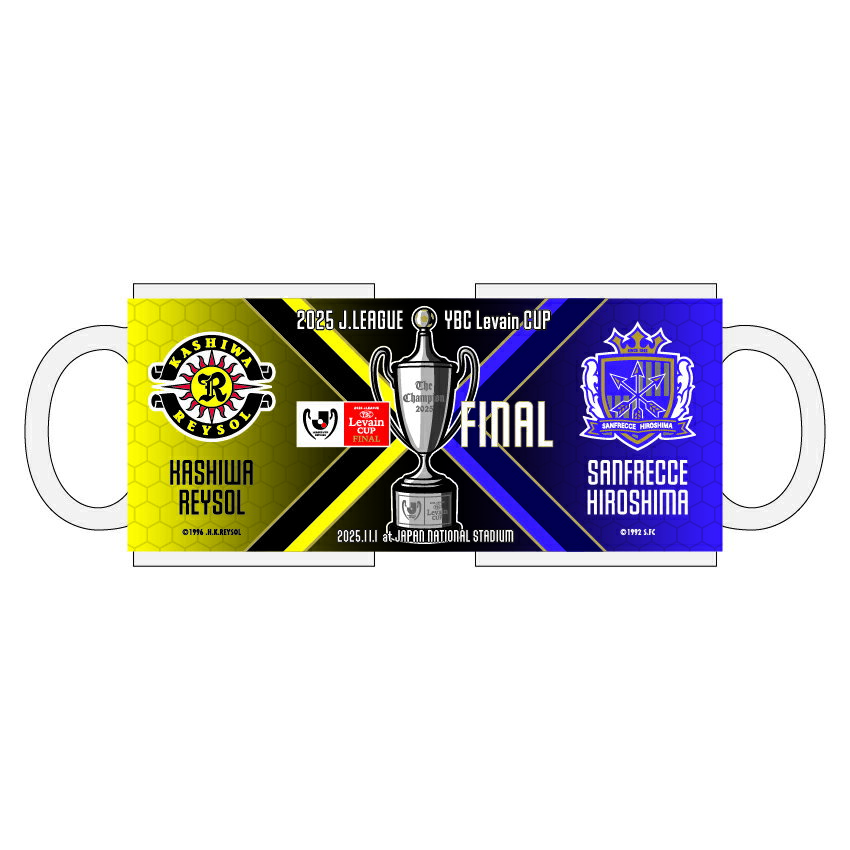 2025JリーグYBCルヴァンカップ対戦記念 マグカップ│【公式】Jリーグオンラインストア J.LEAGUE ONLINE STORE